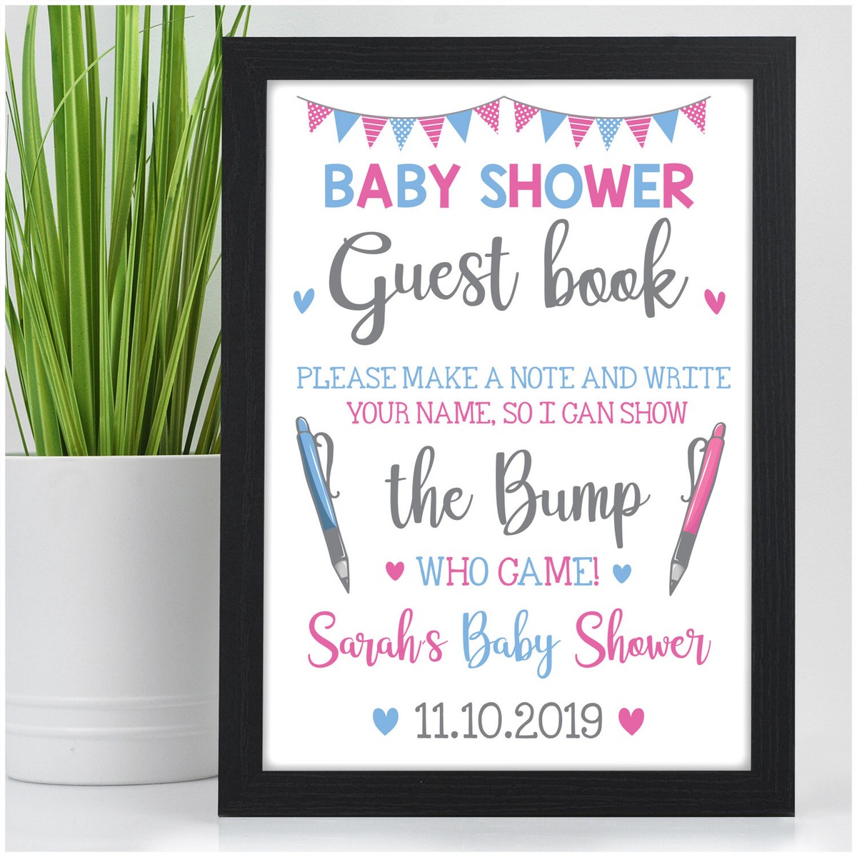 Make Baby Shower Guest Book Printables