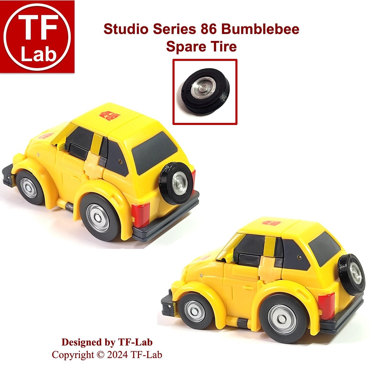 Studio Series G1 Spare Tire Accessory For Transformers Studio Series ...