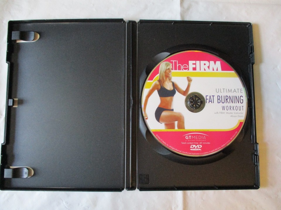 Ultimate Fat Burning Workout DVD 2006 Previously Owned Alison Davis ...