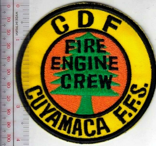 Hot Shot Fire Crew California CDF Cuyamaca Forest Fire Station Fire ...