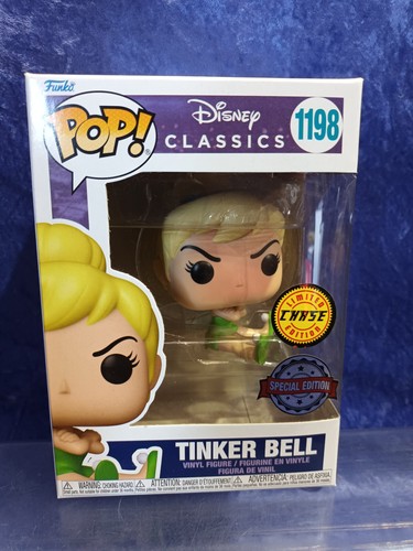 Pop Vinyl Disney Classics 1198 MIB Grumpy Tinker Bell Chase with ...