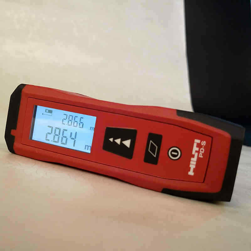 Hilti PD-S Laser Distance Measurer Measuring Tool w/ Case for sale ...