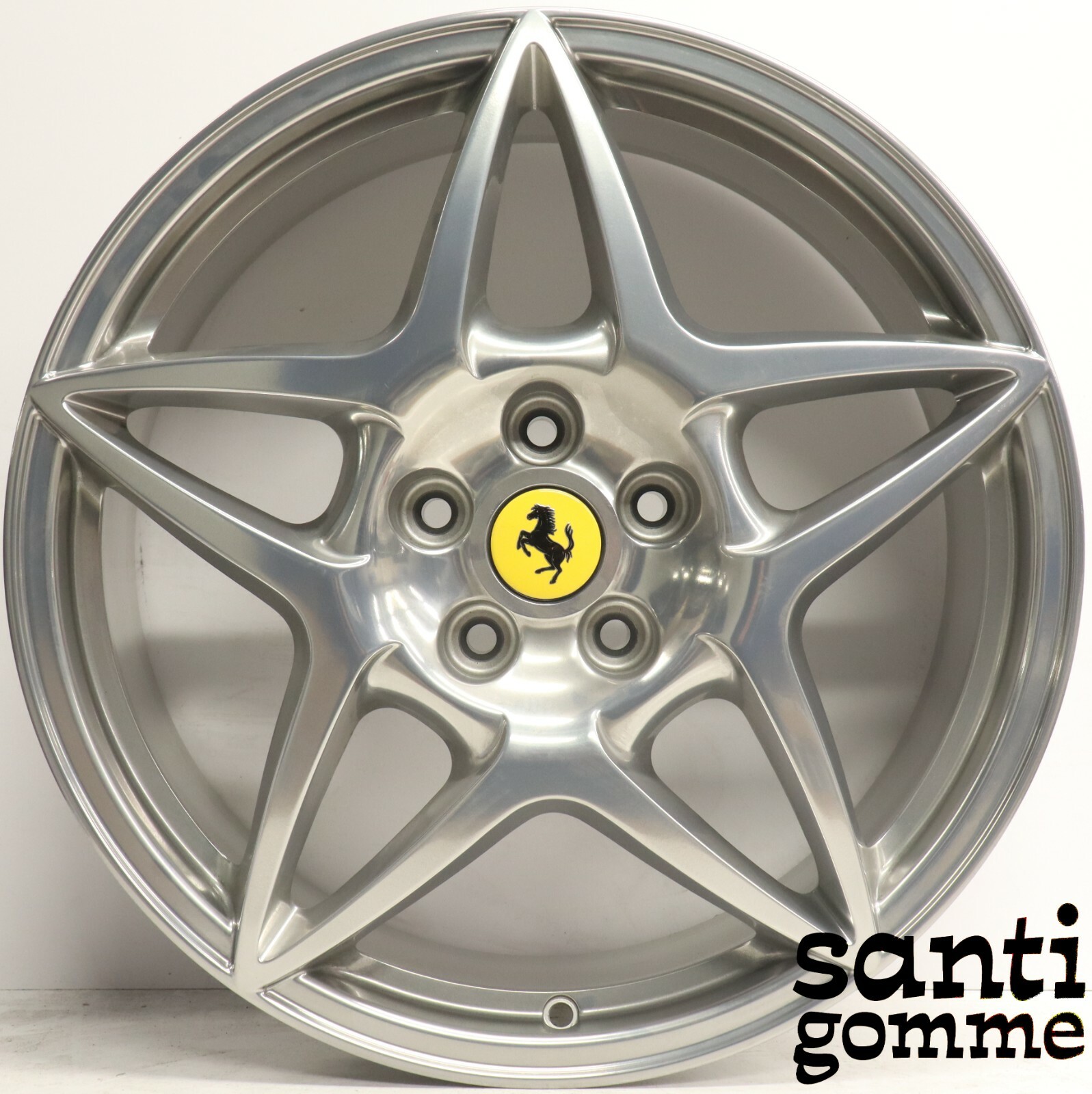 4 rims FERRARI 599 1920 " Original 234449 234450 Bead-Blasted New | eBay