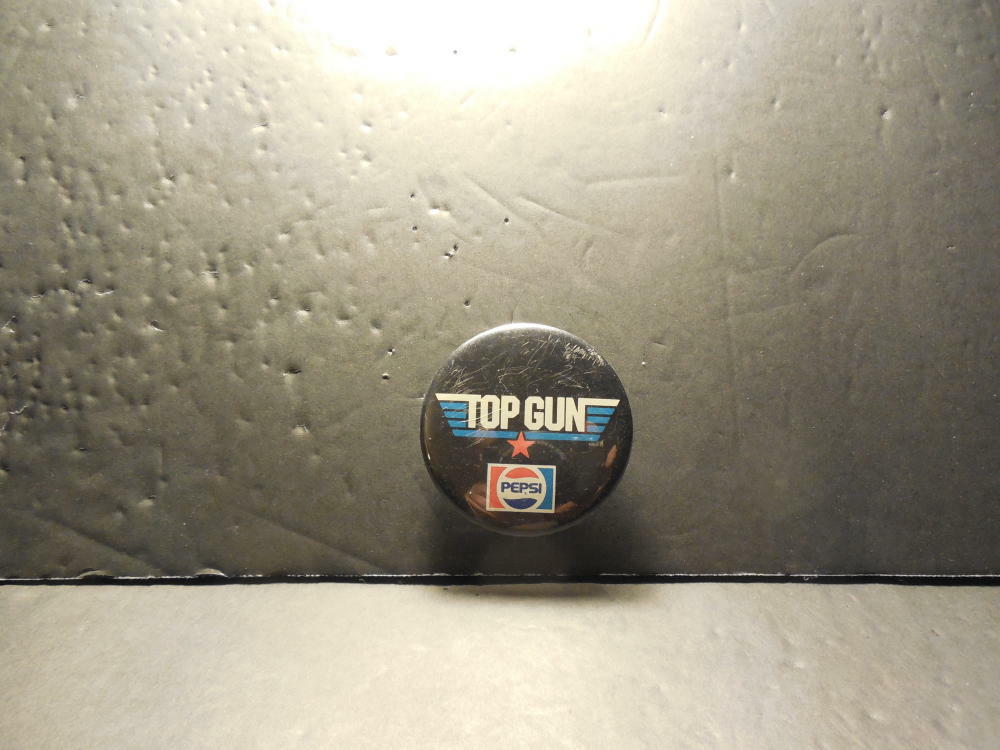 Top Gun Pepsi Promotional Pinback Button ID:24528 | eBay