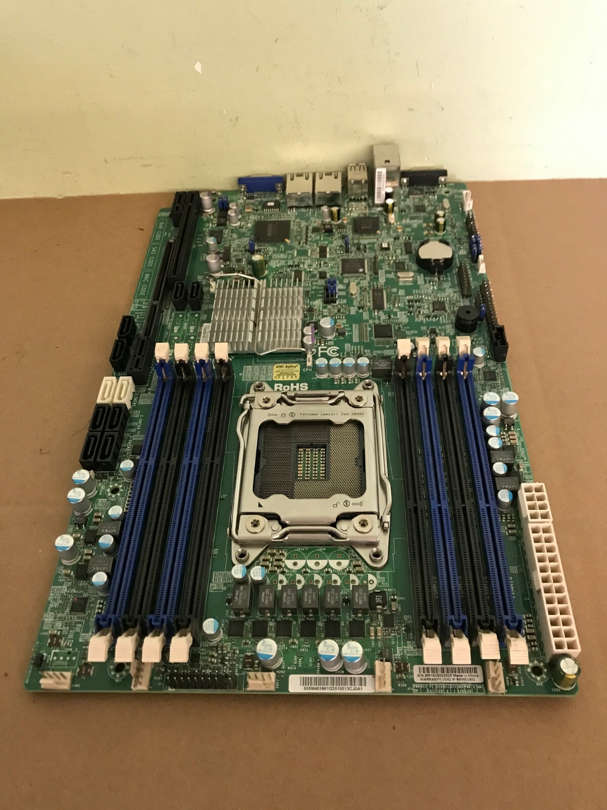 Supermicro X9SRW- F Intel C602 2011 LGA Motherboard | eBay