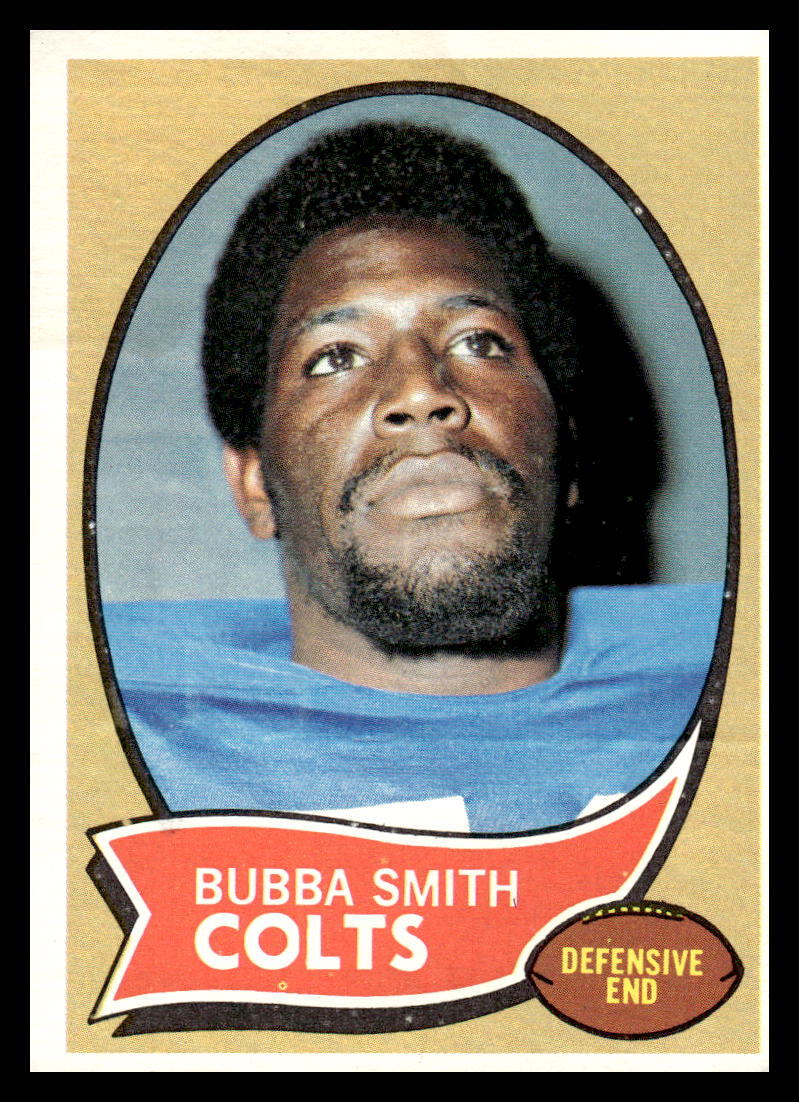 1970 Topps Bubba Smith #114 Baltimore Colts Football Card READ | eBay