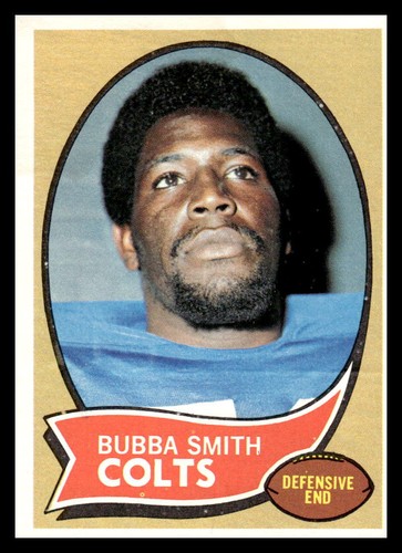 1970 Topps Bubba Smith #114 Baltimore Colts Football Card READ | eBay