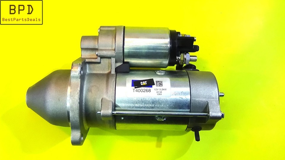 New Genuine 12V Starter Motor OEM Perkins - CAT T400268 | eBay
