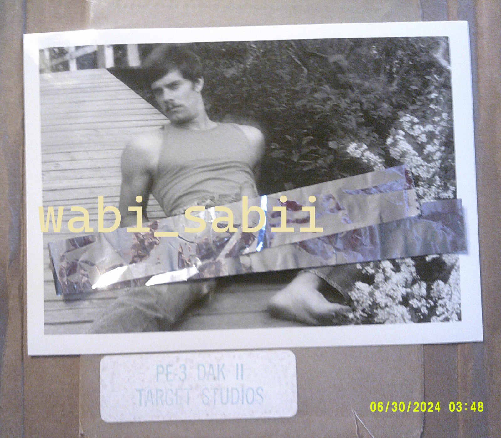 TARGET 1975 5x7 DAK John Converse Fire Island vtg Marine hard muscle ...