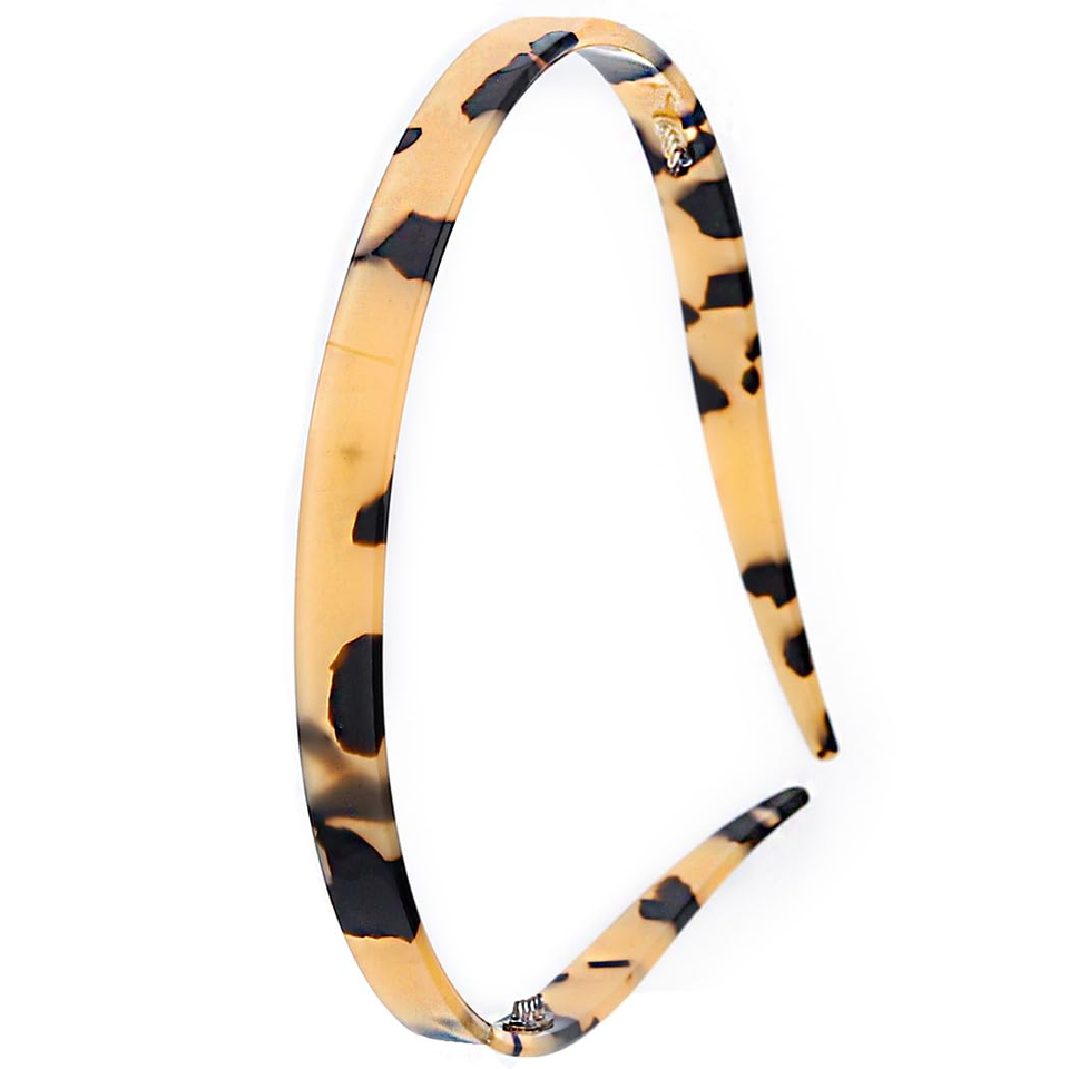 Acetate Cellulose Headband Tortoise Shell Headbands Thin Hairbands with ...