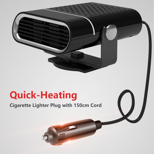 Car Windshield Heater 12V 150W Portable Car Heater Defogger Defroster ...