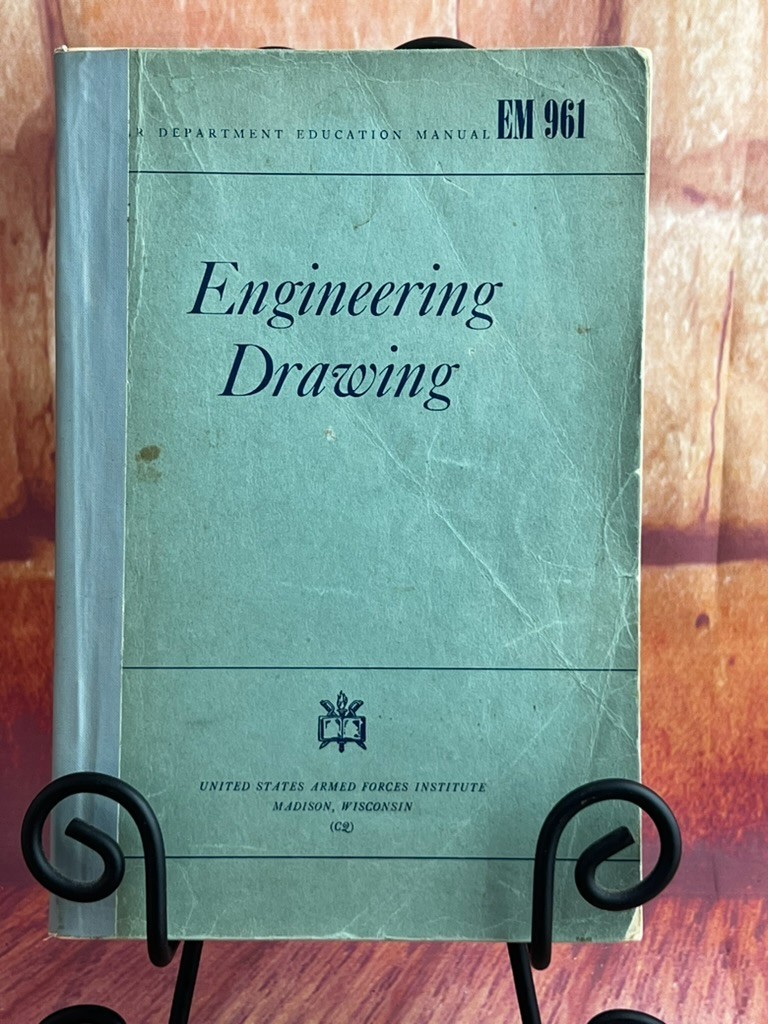 📐📘 Engineering Drawing — EM 961 — Vintage Technical Manual Format | eBay