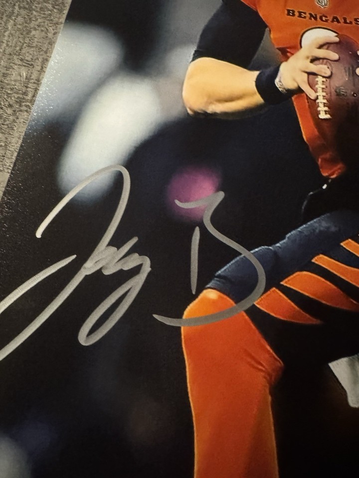 Joe Burrow Signed Autographed 8x10 Photo With COA (Bengals) Cincinnati ...