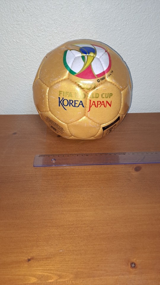 Official FIFA World Cup 2002 Korea Japan Gold Ball | Licensed Smits ...