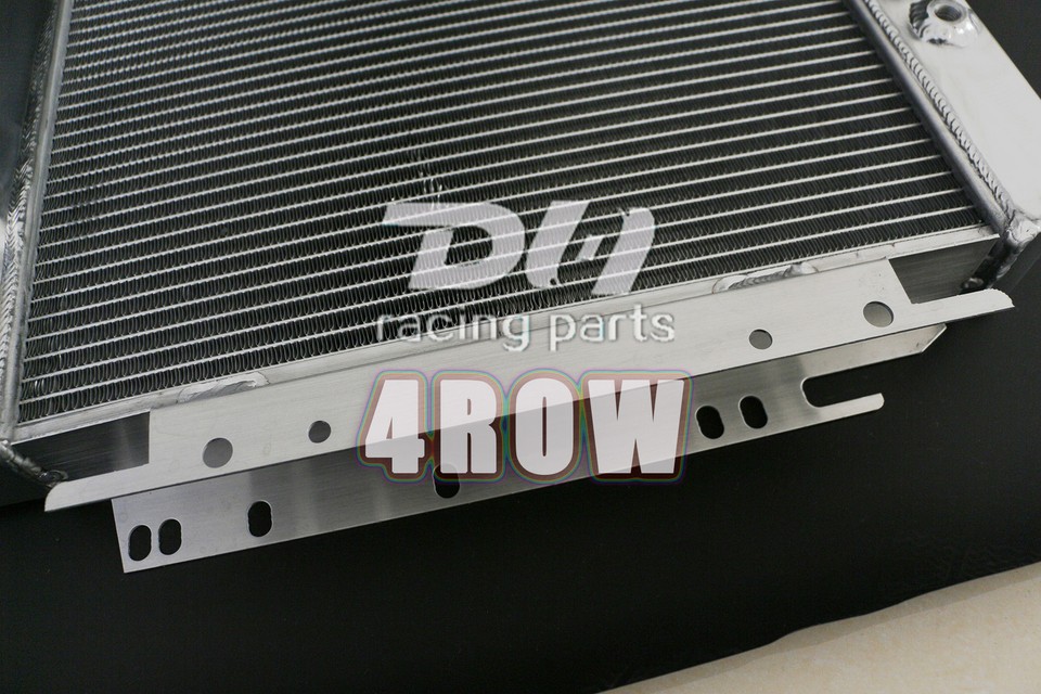 4Row Radiator For Chevy 63-68 Bel Air/Biscayne/Caprice/Impala/EL Camino ...
