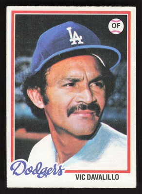 Vic Davalillo 1978 Topps #539 Los Angeles Dodgers VG SU |0313 | eBay
