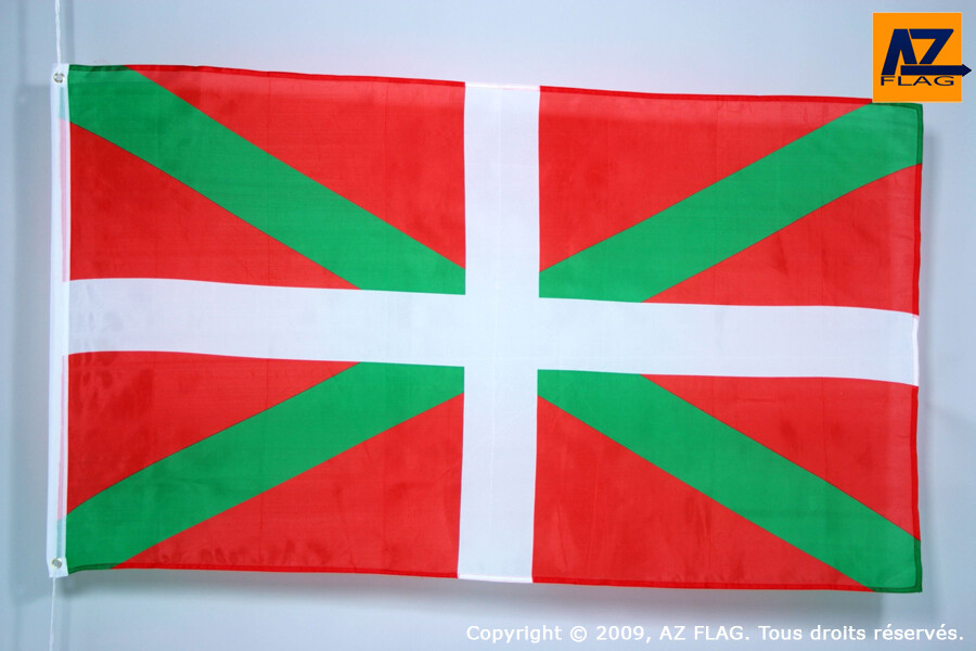 BASQUE COUNTRY FLAG 2' x 3' - EUSKADI FLAGS 60 x 90 cm - BANNER 2x3 ft ...