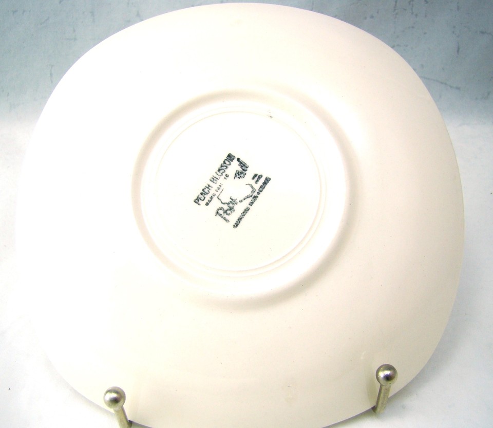 Metlox Vernon PoppyTrail California Peach Blossom Quadrato Pane & Burro ...