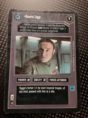 Decipher Star Wars Premiere CCG RARE BB Lt. Play GENERAL TAGGE | eBay