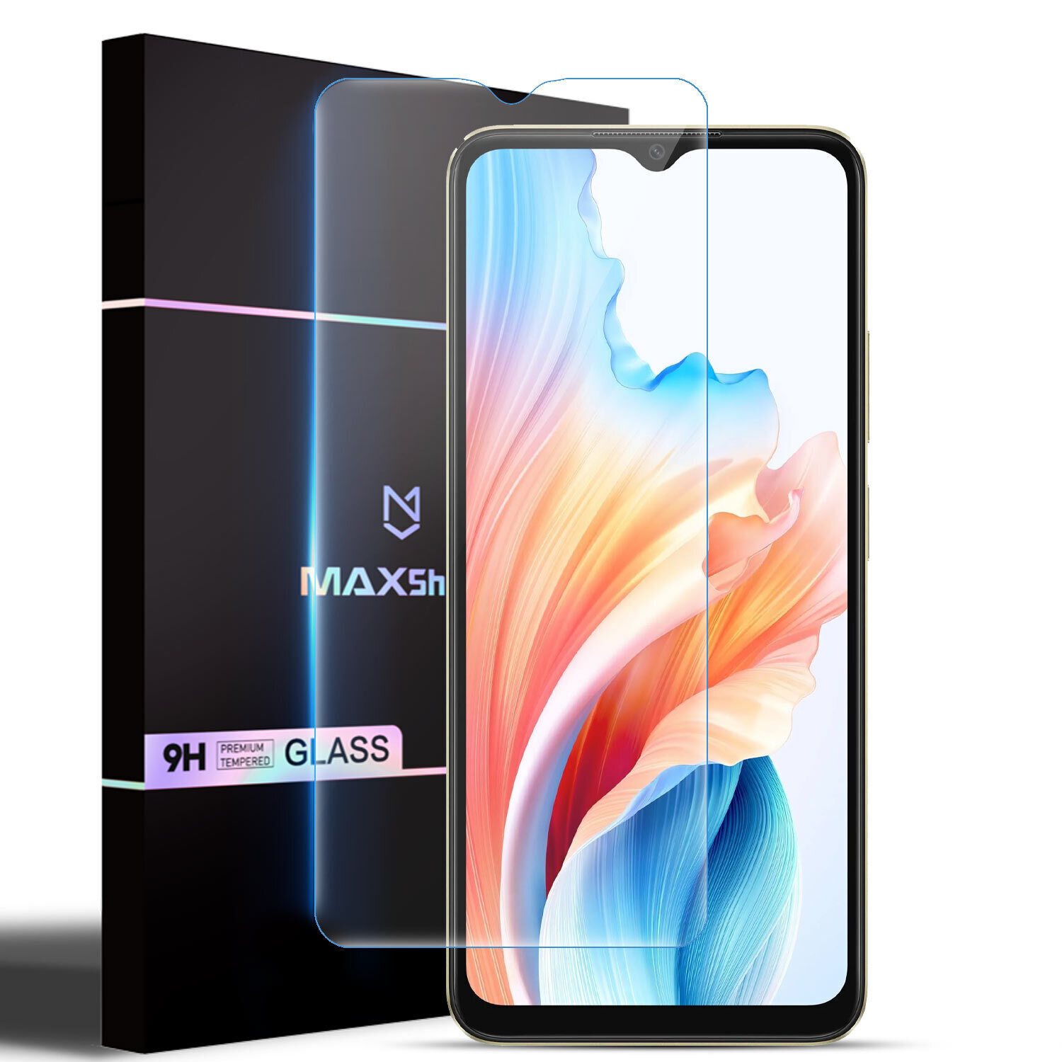 2x For OPPO A78 5G A98 A38 A18 A79 Reno 10 11 F Tempered Glass Screen ...