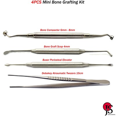 Implant Surgical Instruments Bone Graft Scoop Packer Compactor Buser ...