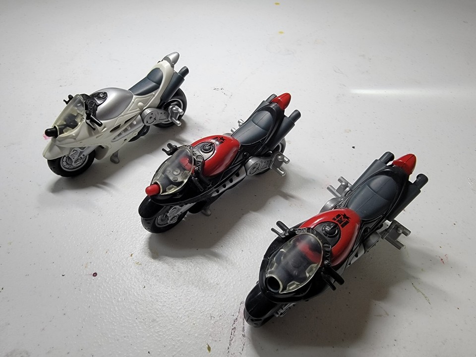 GI JOE COBRA 3x Ninja Lightning Cycle (2 w/ Missile) | eBay