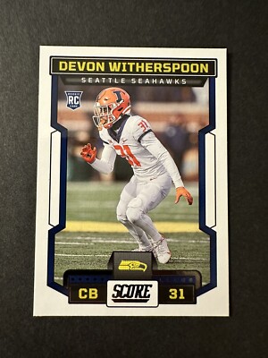 2023 Panini Score Devon Witherspoon Rookies RC Seattle Seahawks | eBay