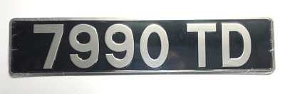 HARRY POTTER Chamber of Secrets Movie Prop 1959 FORD Anglia LICENSE ...