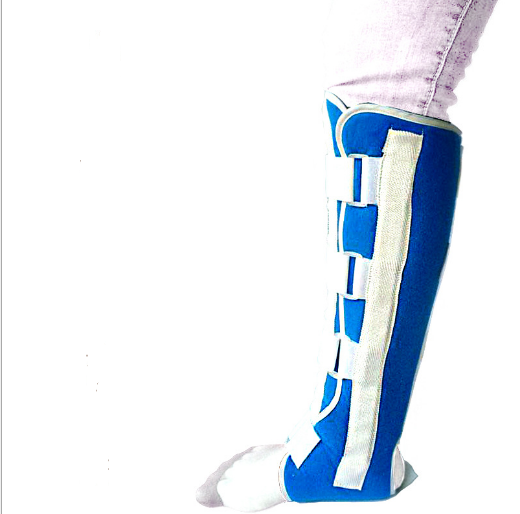 Blue Foot Calf Ankle Splint Support Brace Walking Boot Foot Brace ...