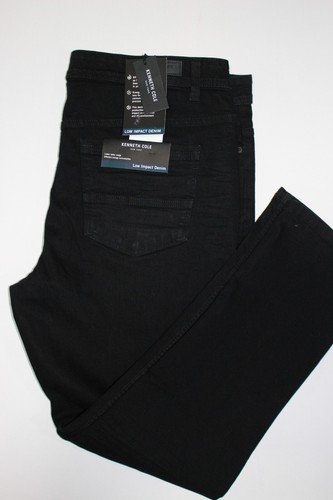 KENNETH COLE TAPERED FIT STRETCH BLACK JEANS SZ: 44 X 32 NWT | eBay