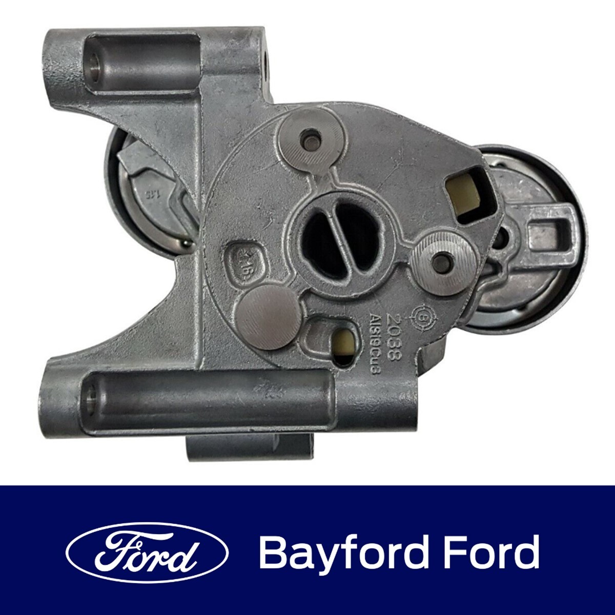 GENUINE FORD PX RANGER DRIVE BELT TENSIONER PULLEY ASSEMBLY FB3Z6A228C ...
