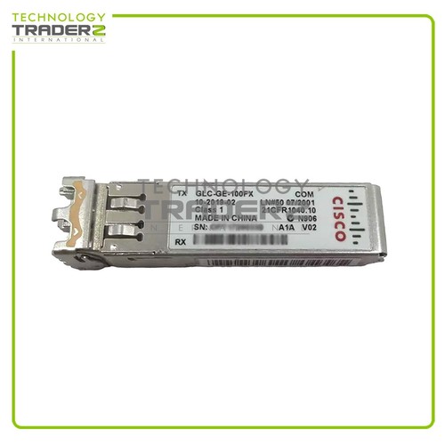 GLC-GE-100FX Cisco 100Base-FX Multi-Mode 1310nm SFP Transceiver Module ...