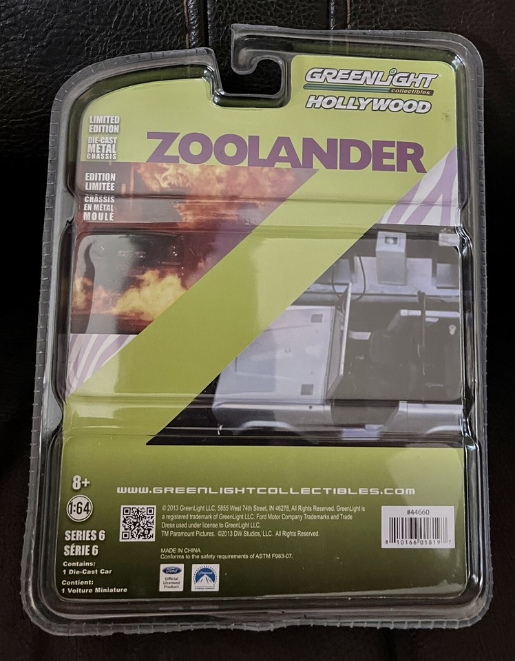 🏁 GREEN LIGHT 2013 Hollywood Zoolander Movie Silver 1967 Ford Bronco 🏁 ...