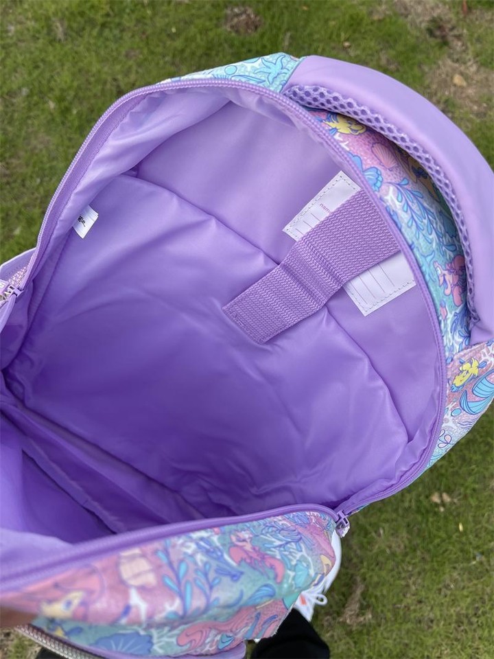 Disney Smiggle Ariel Mermaid Princess Kid Backpack Lunch Bag B'day Gift ...