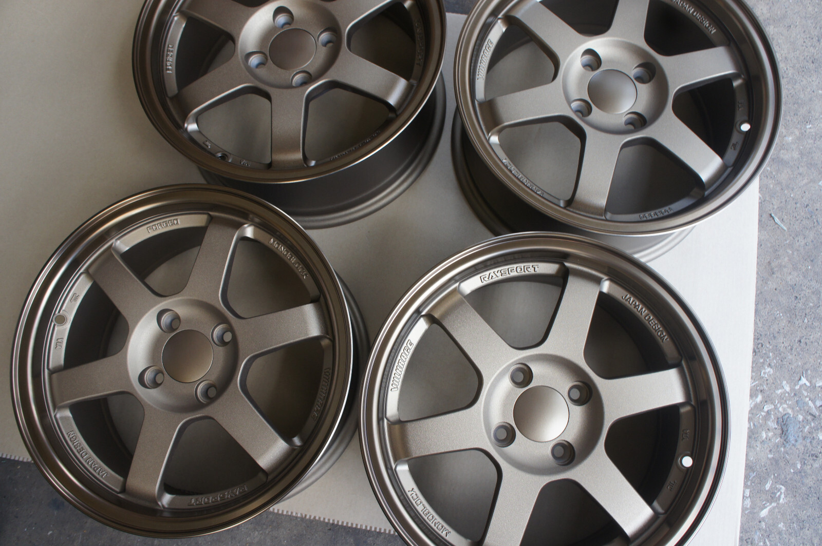 For ek9 ef8 ef9 sb3 eg6 ha3 dc2 acty civic ek JDM 15" Bronze Racing ...