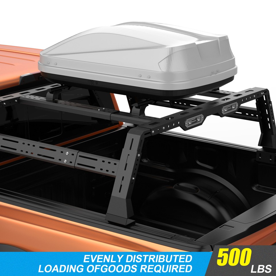 Universal Pick-up Truck Overland Trunk High Bed Rack Cargo Luggage ...