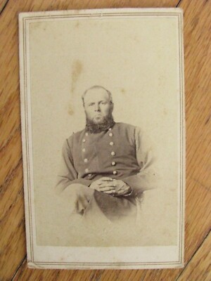 COLONEL JOHN M CHIVINGTON SAND CREEK MASSACRE CIVIL WAR ERA CDV PHOTO ...