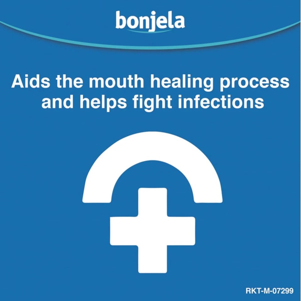 Bonjela 15g Mouth Ulcer Treatment Sugar Free Adult Gel 16+ Effective ...