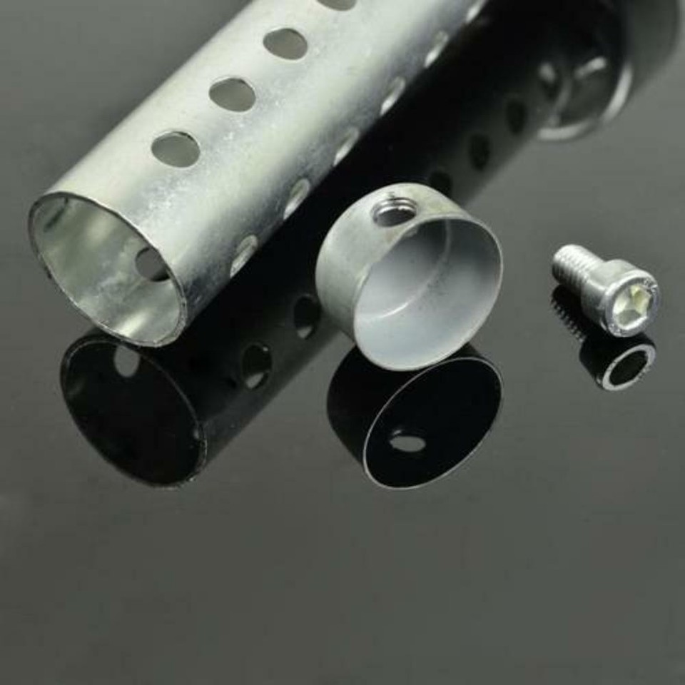 35mm Universal Motorcycle Exhaust Can Muffler Insert Baffle DB Killer ...