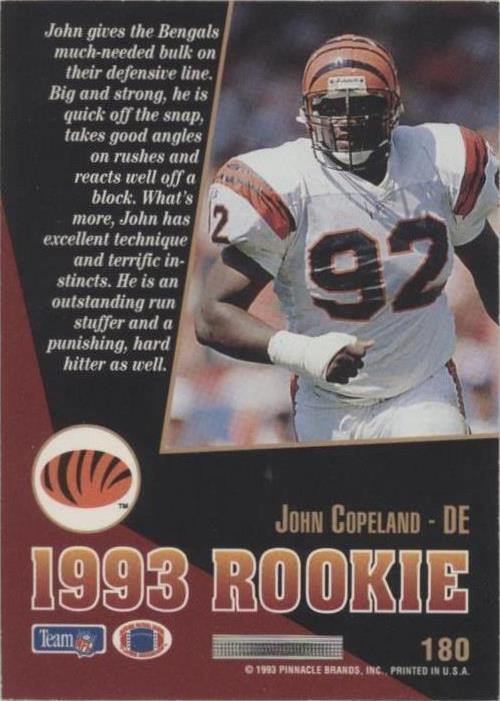 1993 Score Select John Copeland #180 for sale | eBay