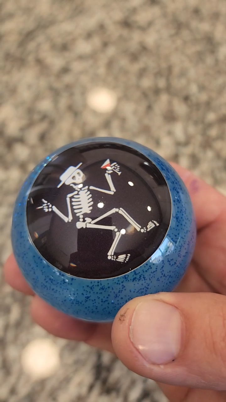 Vintage Custom Shift Knob Social Distortion rat fink rat rod Mooneyes ...