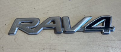 13 14 15 16 17 18 TOYOTA RAV4 REAR LID CHROME EMBLEM LOGO BADGE SIGN ...