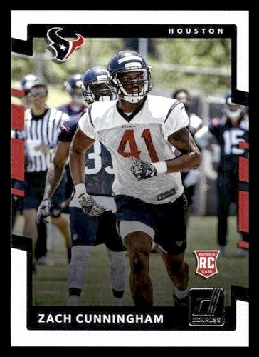 2017 Donruss #353 Zach Cunningham Rookie Houston Texans | eBay