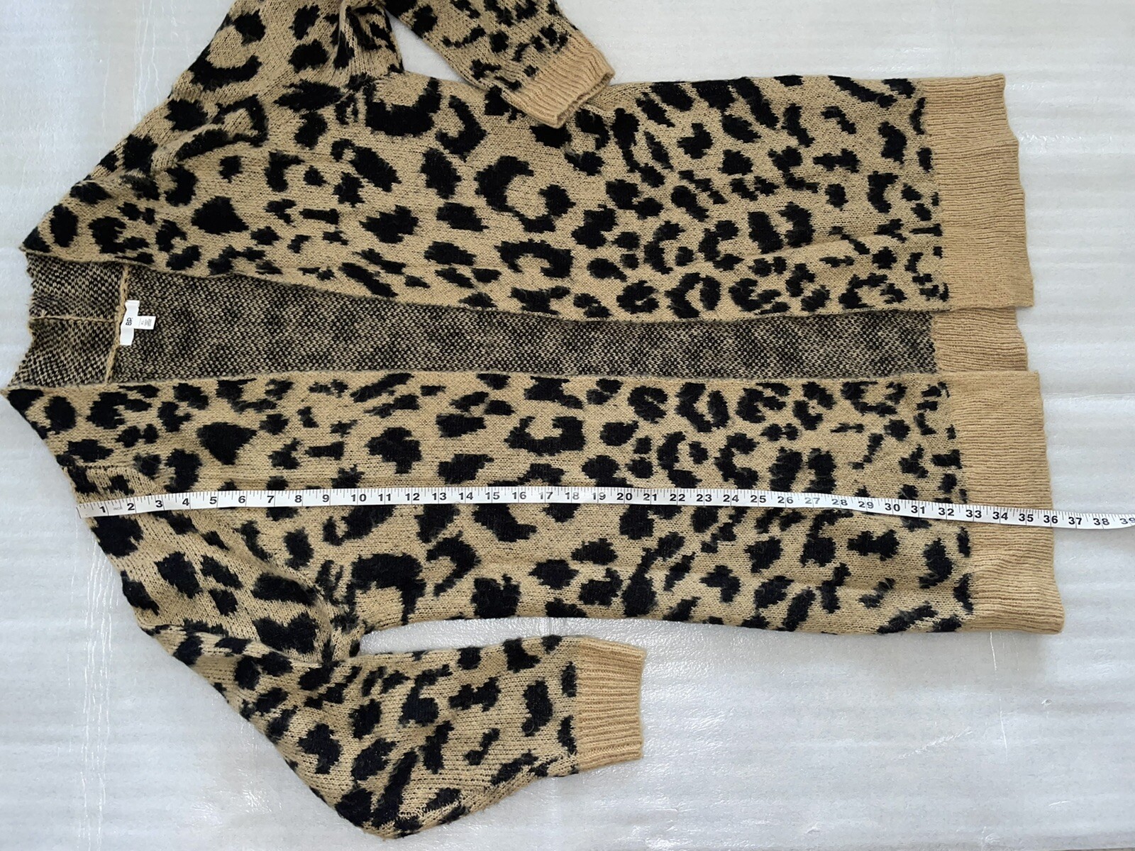 BP. Long Animal Print Leopard Print Cardigan XL | eBay