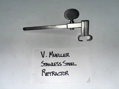 V. MUELLER STAINLESS STEEL RETRACTOR | eBay