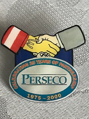 Pin's Restaurant MC DONALD'S / PERSECO PARTNER 25 ans de partenariat | eBay