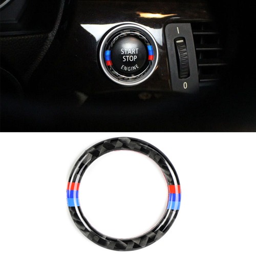 Engine Start Stop Push Button Key Ring Trim Sticker For BMW 3 series ...