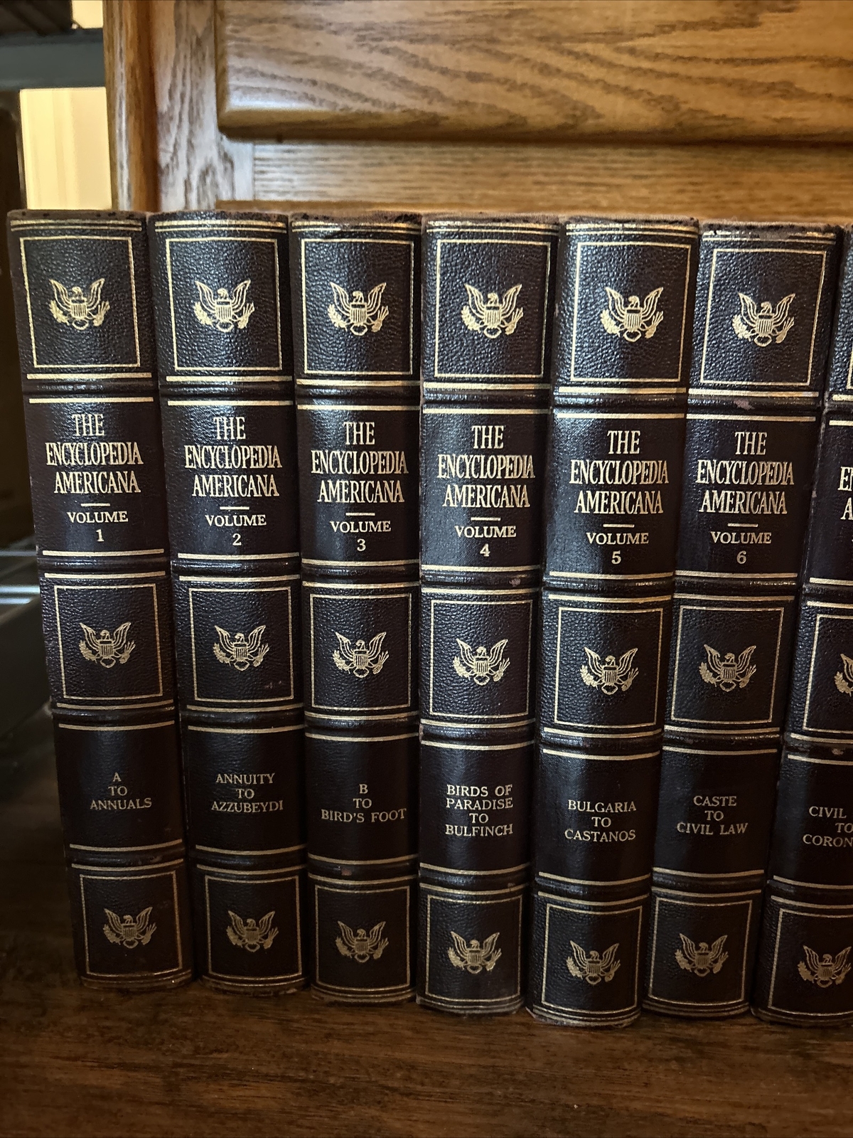 The Encyclopedia Americana Complete 30 Volume Set 1954 HC | eBay