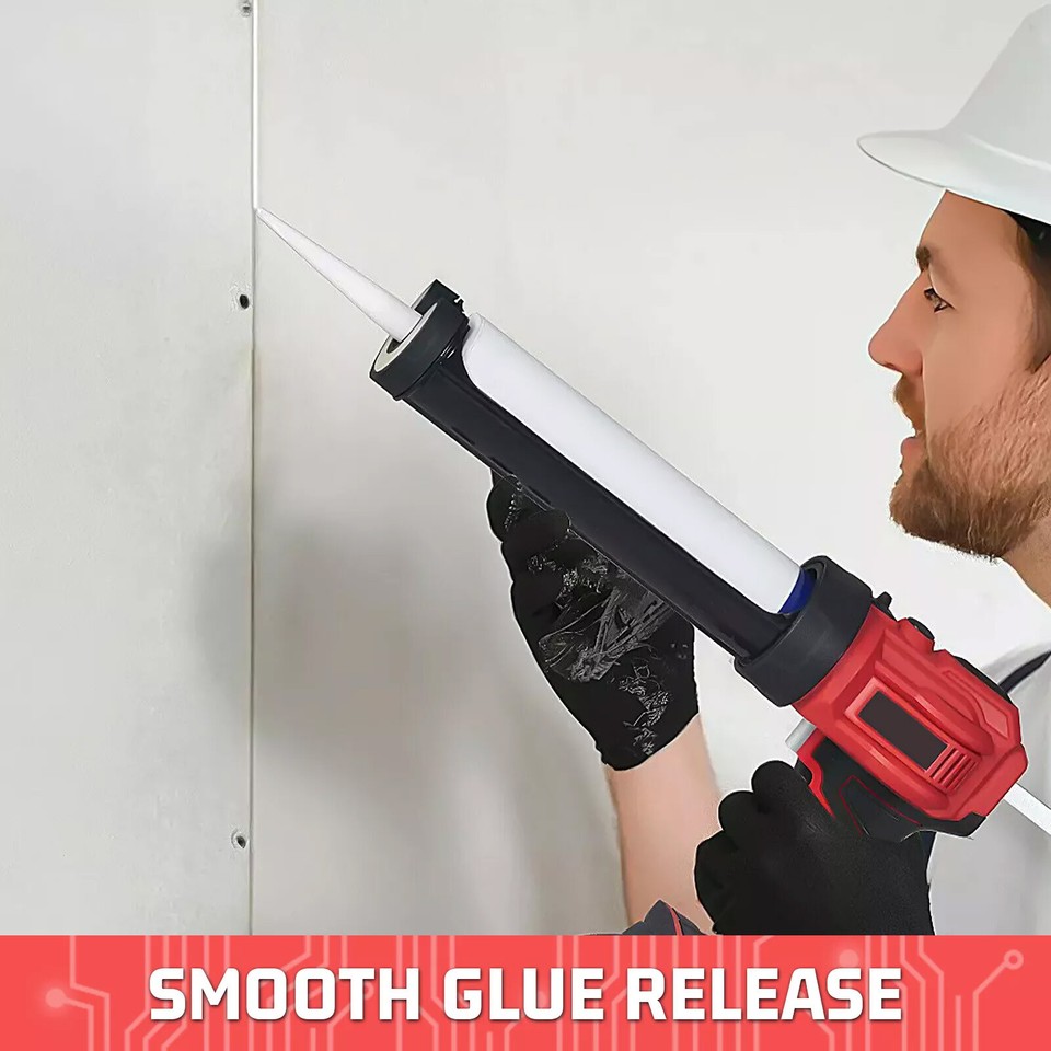 Electric Cordless Caulking Gun For Makita Sealant Tube Skeleton Glass ...