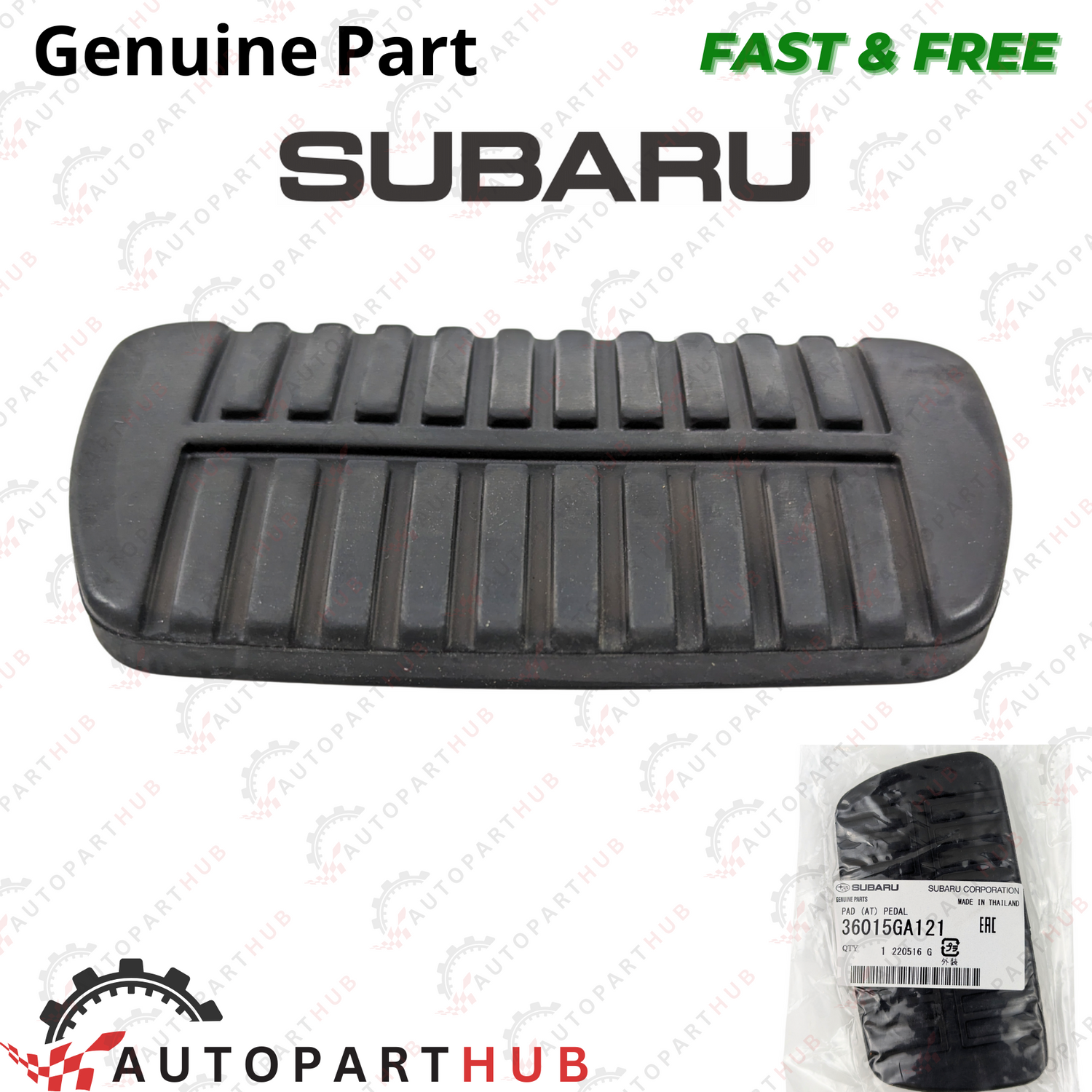 Genuine Subaru Brake Pedal Pad At Automatic Impreza Legacy Forester ...